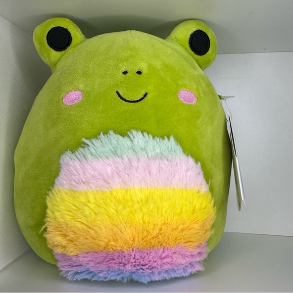 Kelly Toys | Toys | Wendy Squishmallow Frog 8 Rainbow Fuzzy Belly ...